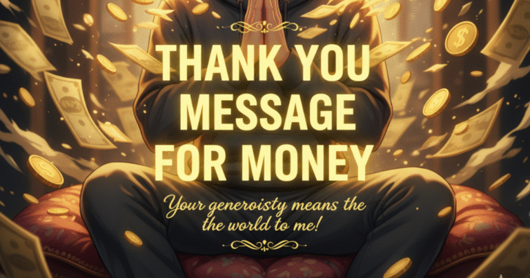 60+ Heartfelt Thank You Messages for Money Gifts & Support - Do Wishes