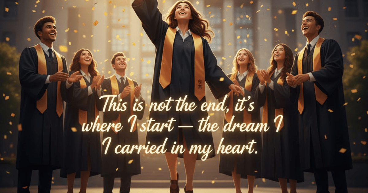 150+ Best Graduation Quotes for Myself to Inspire Confidence & Pride ...
